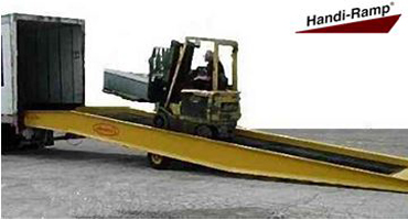 Portable Steel Ramps - Forklift, Yard, Container, & More