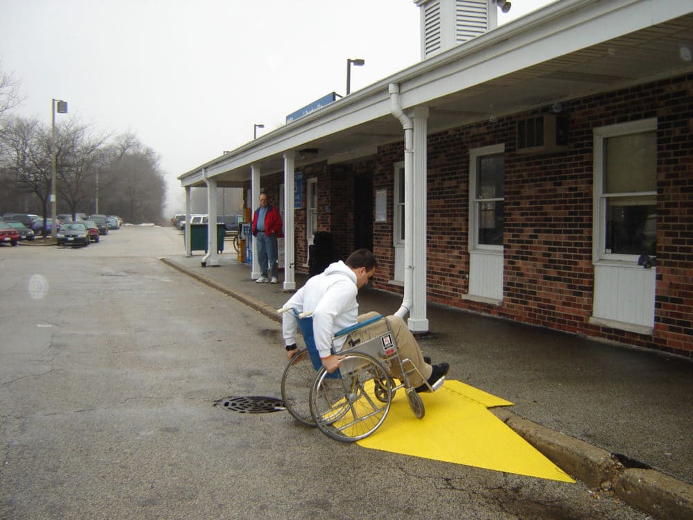 Built-Up Curb Ramps - Affordable, ADA Compliant | Handi-Ramp