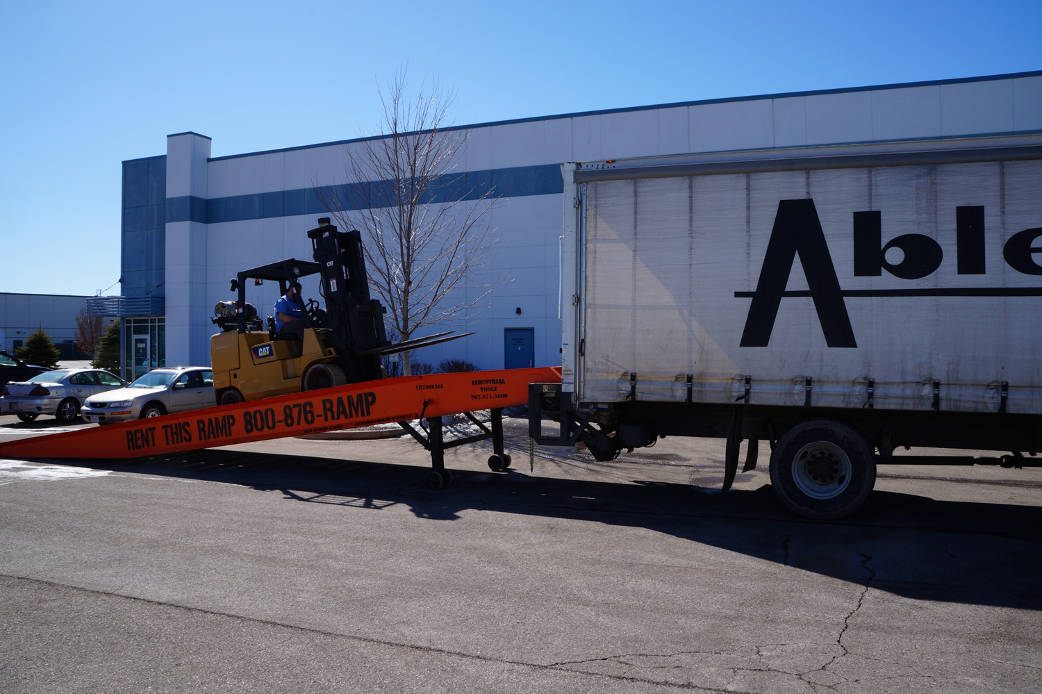 Concrete Deck Ramps for ADA compliant Handicapped and Disabled Access ...